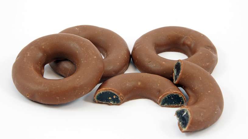 Buy Choc Aniseed Rings 500g Online | Lolly Warehouse