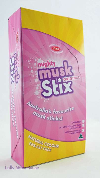 Buy Musk Stix 180 Online | Lolly Warehouse