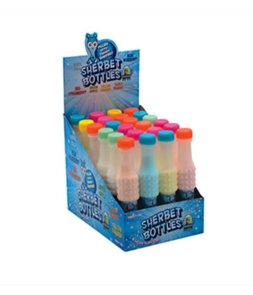 Buy Sour Sherbet Bottles 24 Pack Online | Lolly Warehouse