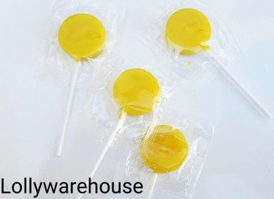 Buy Lollipops Yellow 1kg Online | Lolly Warehouse