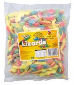 Buy Sour Lizards 1kg Online | Lolly Warehouse