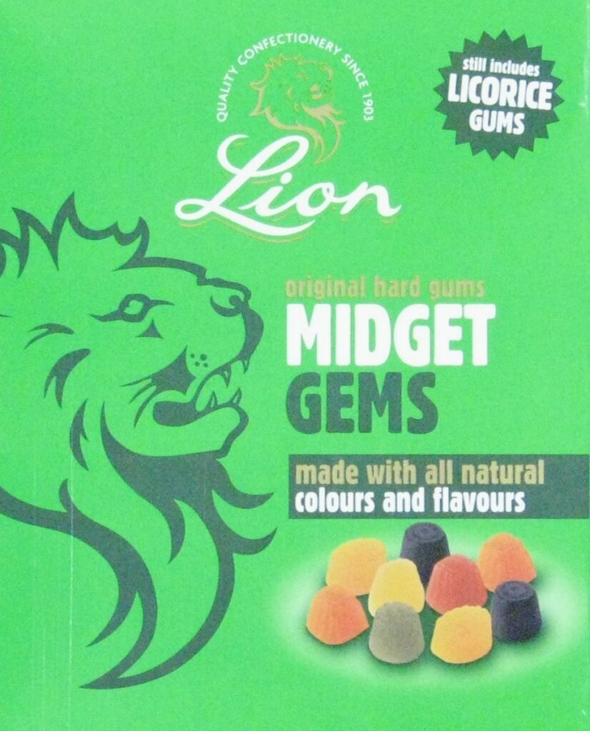 Buy Lions Midget Gems Box 2kg Online | Lolly Warehouse